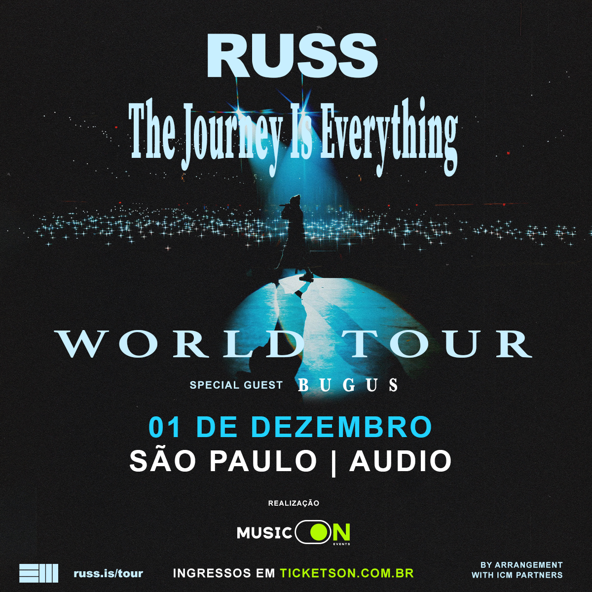 RUSS: Rapper chega ao Brasil para apresentações no Rio e em São Paulo ...